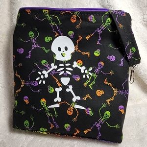 Bags | Skeletons Makeup Travel Bag Handmade | Poshmark
